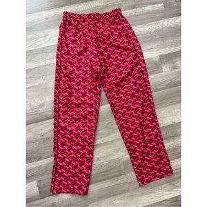 Versace | Pants & Jumpsuits | Versace Greek Signature Silk Pajama Pants ...